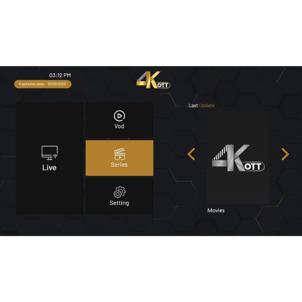 4K OTT 12 MOIS ~ Full services Tunisie